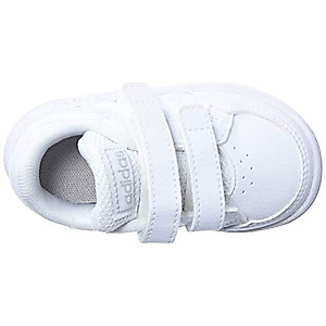 adidas Kids Breaknet Tennis Shoe, White/White/White, 5.5 US Unisex Toddler