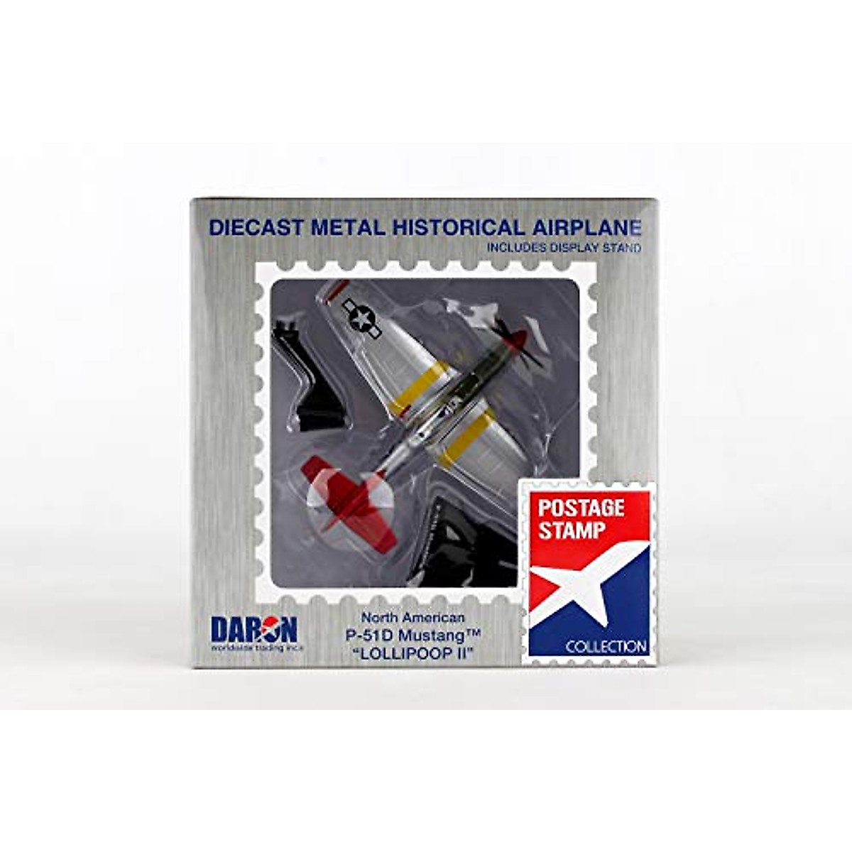 Daron Worldwide Trading P-51 Mustang Tuskegee 1:100 Vehicle