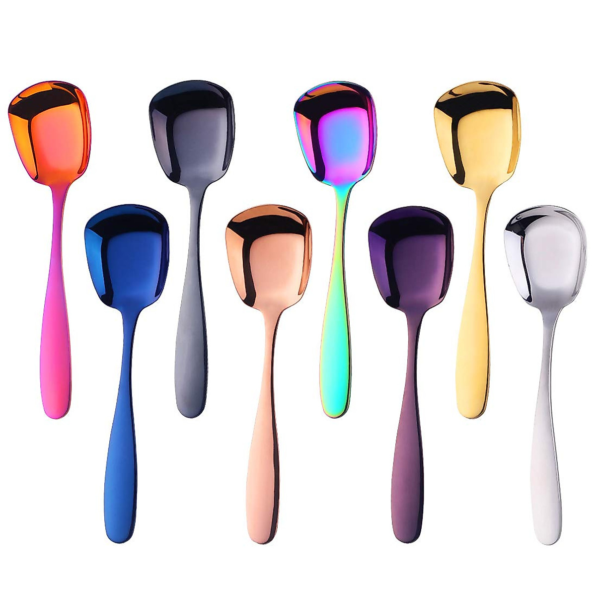 18/10 Stianless Steel Soup Spoon, Table Spoon, Set of 8 (teaspoon)