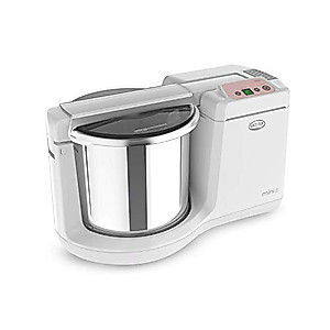 Elgi Ultra Ultra Mini T Table Top 1.25L Wet Grinder with Atta Kneader & Digital Timer, 110-volt (New Model), white