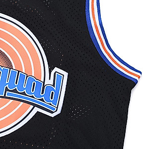 OTHERCRAZY Youth Basketball Jersey #23 Space Movie Jersey for Kids Shirts (Black, Large)