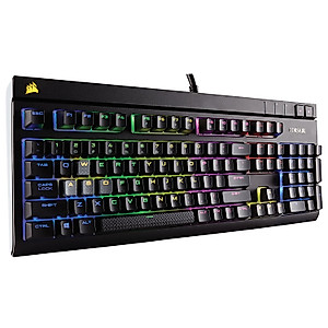 Corsair CH-9000227 Strafe RGB Mechanical Gaming Keyboard Cherry MX Red (Renewed)