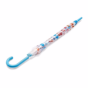 Amazon Basics Clear Round Bubble Umbrella, 34.5 inch, Stars