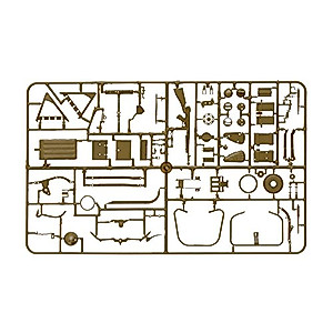 Italeri Harley Davidson WLA 750 WWII Military Motorcycle 1:9 Scale - Plastic Model Kit 7401