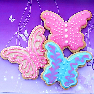 Sweet Cookie Crumbs Butterfly Cookie Cutter - Stainless Steel