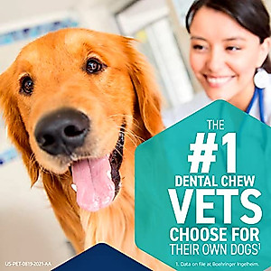 Nordic Pure 18x25x1 MERV 12 Pleated AC Furnace Air Filters 3 Pack & ORAVET Dental Chews for Dogs, Oral Care and Hygiene Chews (Small Dogs, 10-24 lbs.) Blue Pouch, 30 Count