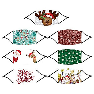 PENATE Adult Reusable Washable Facemasks Comfortable Outdoor Mouth C-Over with Elastic Adjustable Earloop -Ship from U.S.