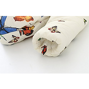 MINKIDFASHION Baby Girls Winter Autumn Warm Butterfly Jacket Coat (3T, Beige)