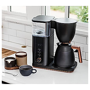 Café Specialty Drip Coffee Maker | 10-Cup Insulated Thermal Carafe | WiFi Enabled Voice-to-Brew Technology | Smart Home Kitchen Essentials | SCA Certified, Barista-Quality Brew | Matte Black