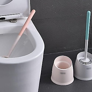 Plastic Brush Toilet Brush Detachable Design Toilet Cleaner Brush Home Floor Stand Toilet Bowl Brush and Stand Set