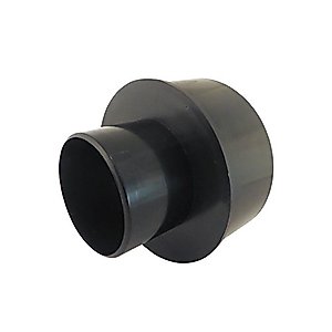 Taytools 6 to 4 Inches Flexible Hose Duct Reducer ABS Plastic with Designed to Fit Inside 4 inch and 6 inch Flexible Dust Collector Hoses 73473