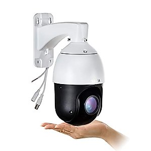 SUNBA Outdoor PTZ Camera, 22X Optical Zoom, 960H Analog High Speed CCTV Security Dome Camera, up to 328ft Night Vision with RS485 Control (405-22X)