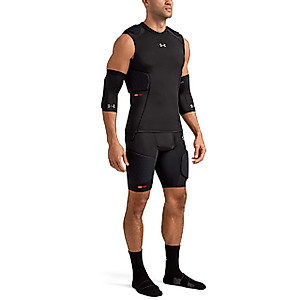 Under Armour Pro Hex Padded Knee Sleeves for Football, Basketball, Volleyball and More, Youth & Adult Sizes, Sold as Pair