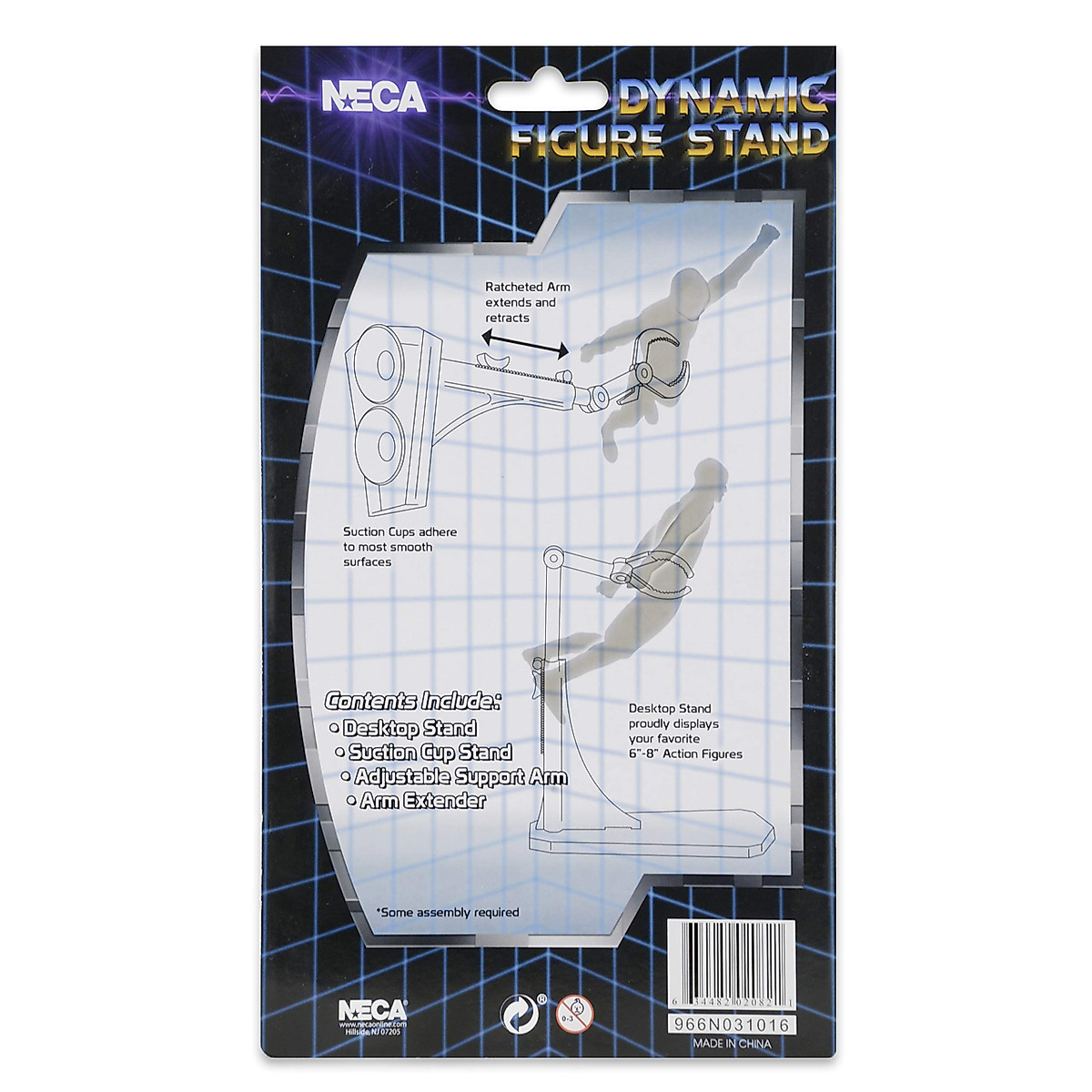 NECA Dynamic Action Figure Stand with 2 Bases