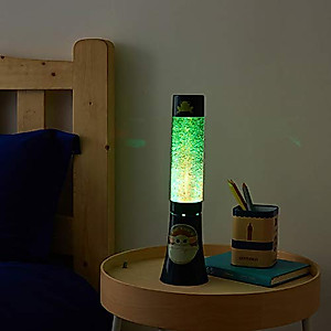Star Wars: The Mandalorian, Featuring The Child, Glitter Light Up Volcano Lamp