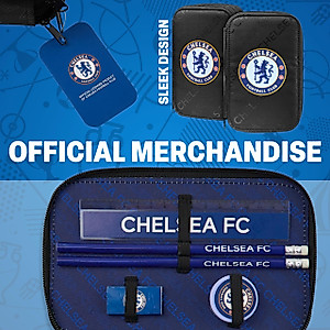 Chelsea F.C. Filled Pencil Case, Colouring and Stationery Set - School Supplies