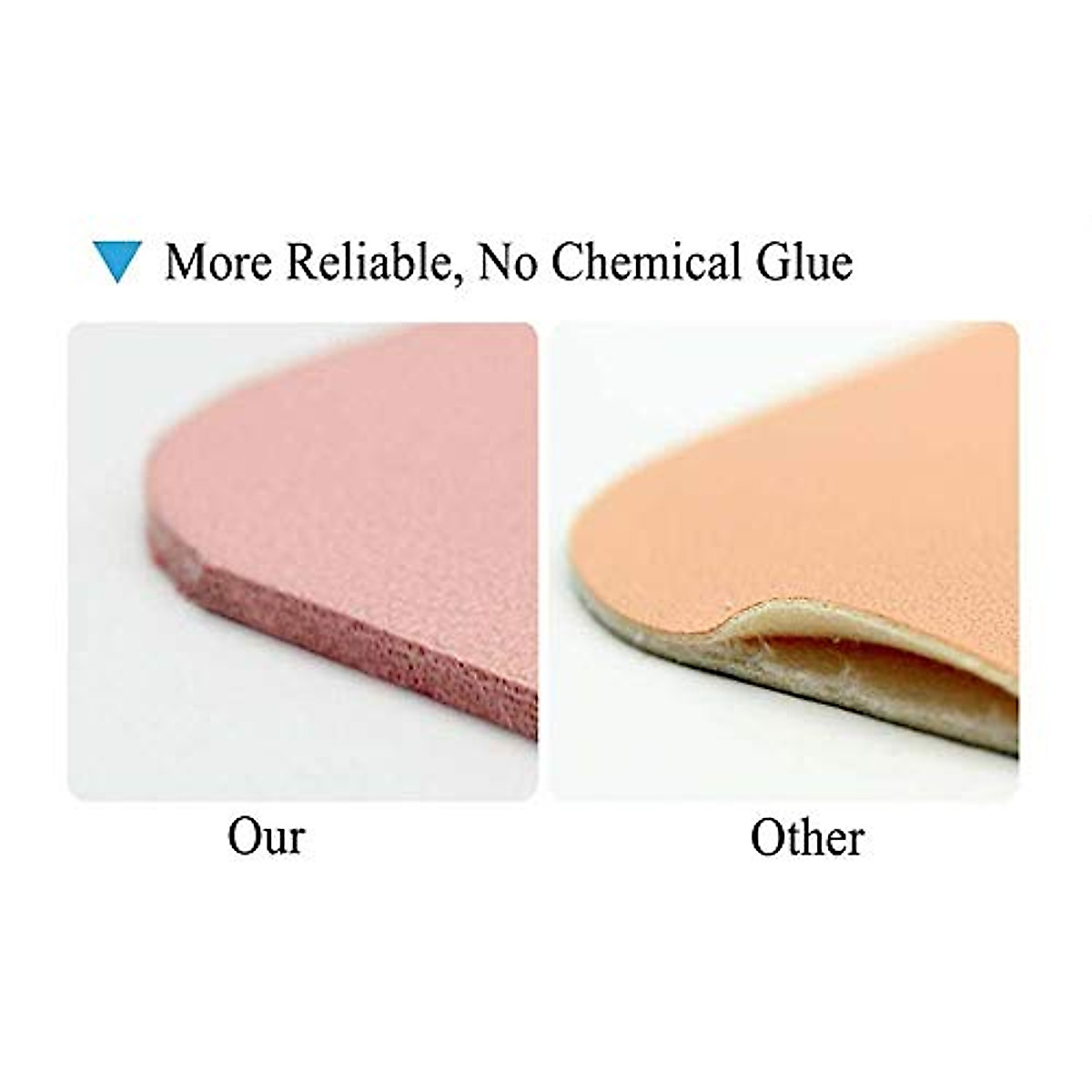 PVC Non-Slip Computer Chair Mat，Edging Office Chair Mat for Hardwood Tile Floor/Rolling Chair，Protective Carpet Mat,Anti-Scratch Floor Mat Home Office Desk Pad,Easy Clean(23.6x39inch, Light Blue)