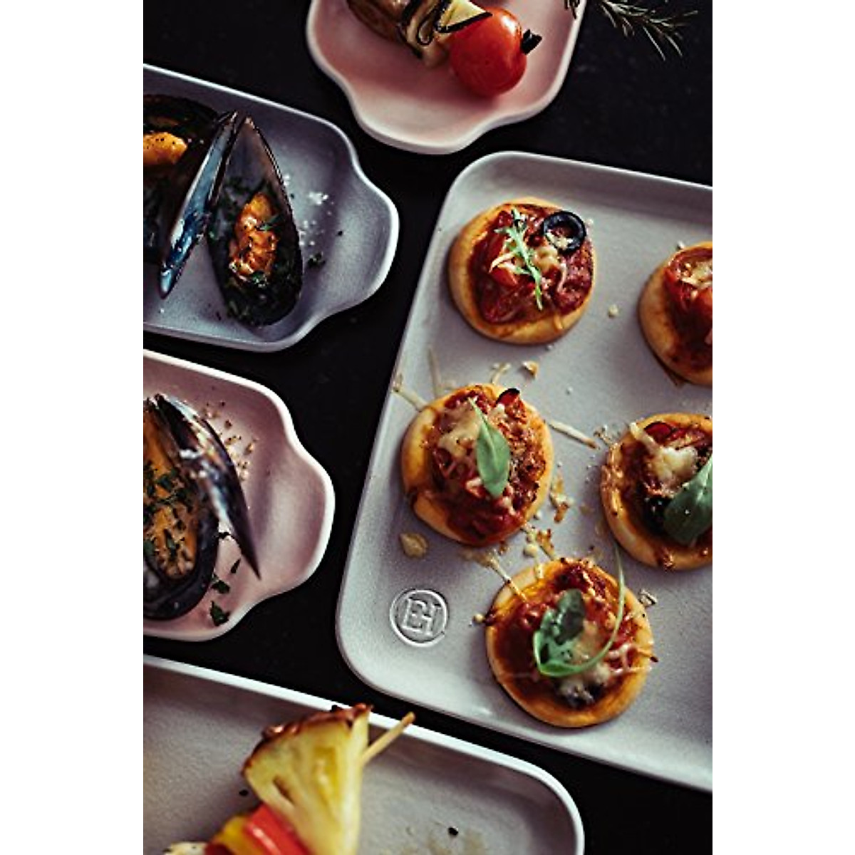 Emile Henry Appetizer Platter, Medium, Cork