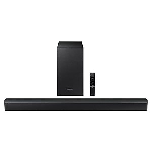 SAMSUNG HW-B43M 2.1ch Soundbar, Bluetooth Multi Device Connection, Wireless Surround Sound Compatible w/Dolby Audio (2022)