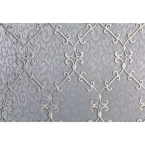 Acme Furniture Miliani Tufted Fabric & Wood Sofa with 5 Pillows in Gray/Bronze