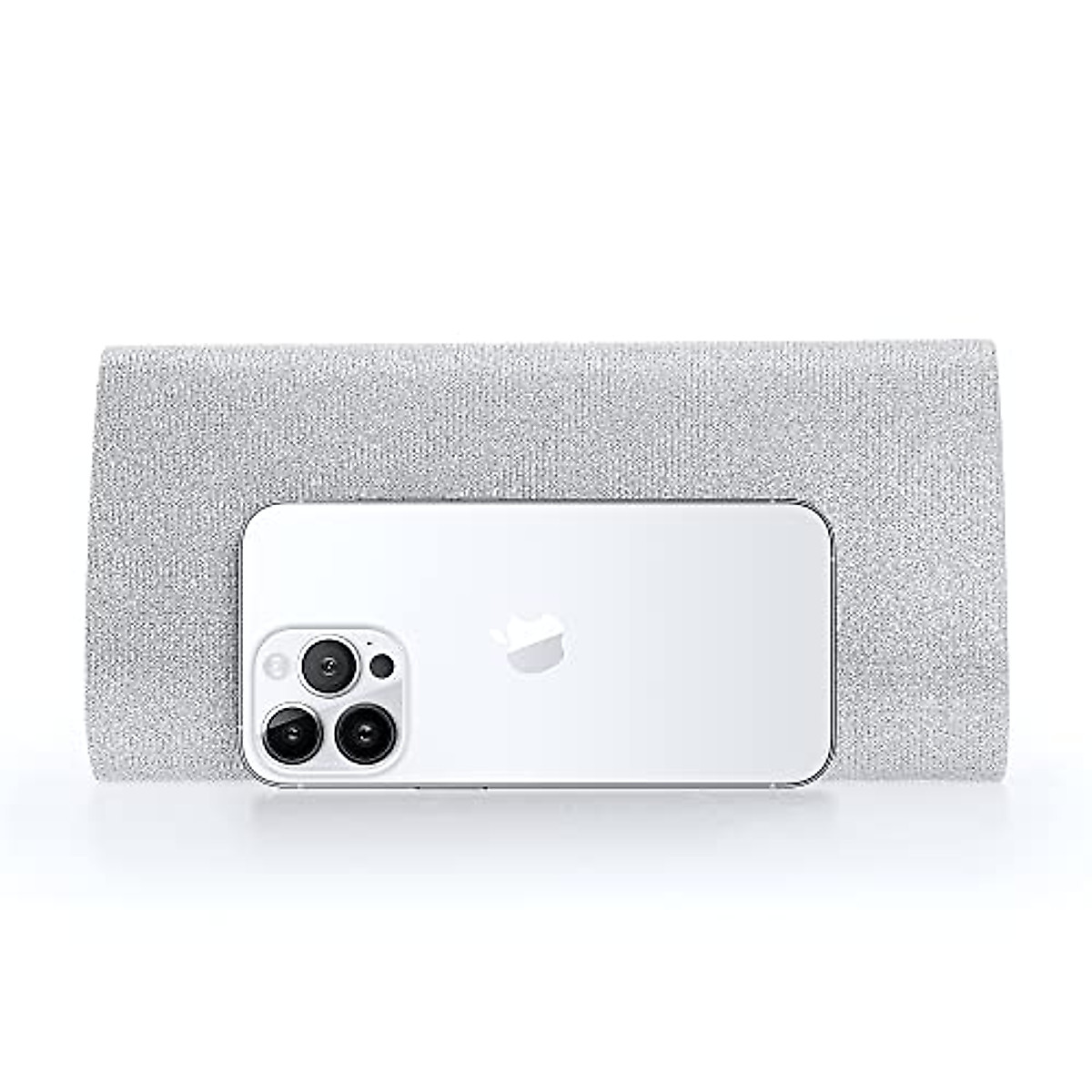 CHARMING TAILOR Dazzling Small Wedding Clutch Purse Party Formal Glitter Evening Bag (Silver)