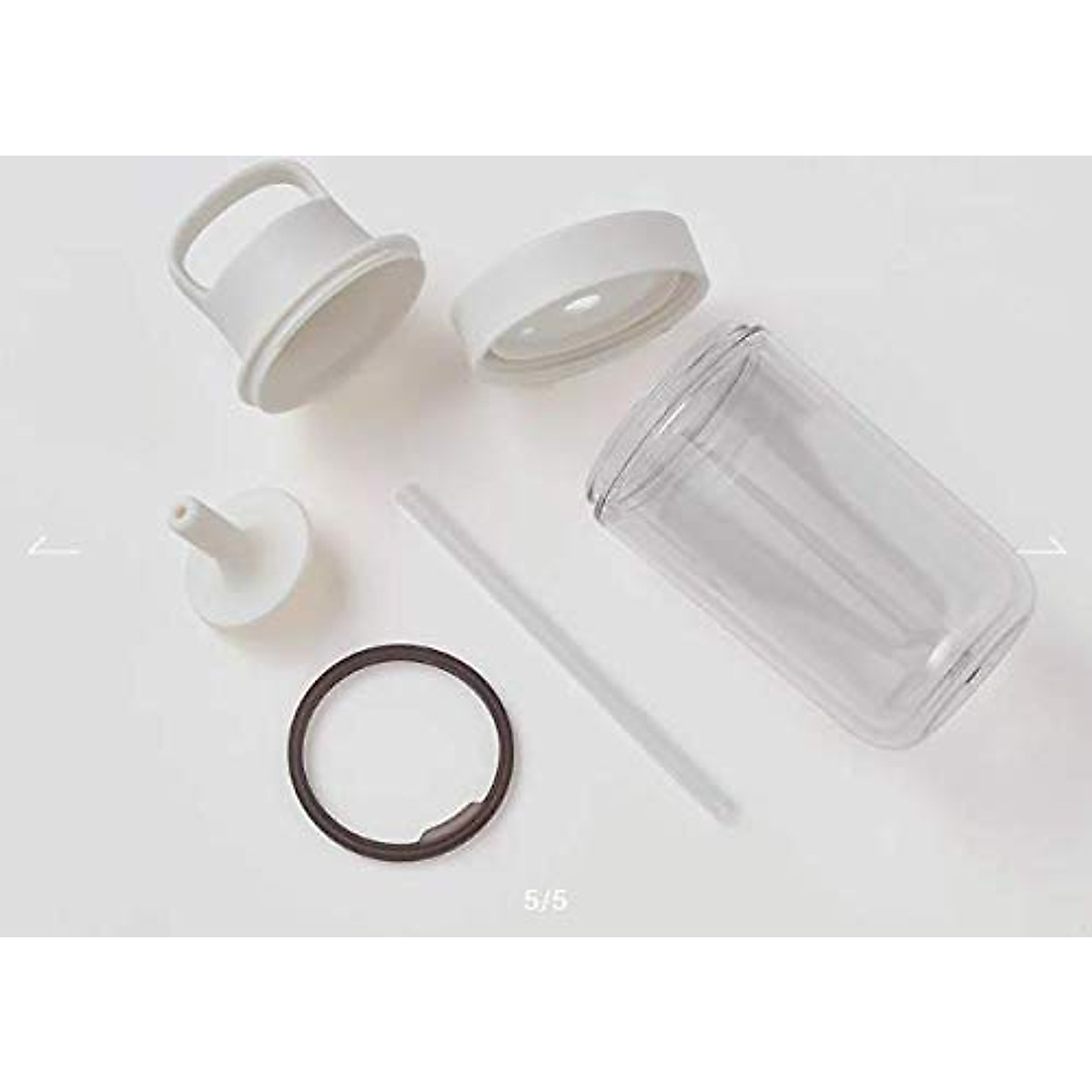 Kinto 20061 To-Go Bottle, White, 12.2 fl oz (360 ml)