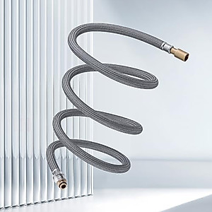 Kitchen Faucet Replacement Hose Fit for Delta RP50390 RP62057 RP74608 DST Faucets Parts, 59in Pull Down Faucet Spray Hose Replace (RP50390 faucet hose)