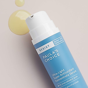 Paula's Choice RESIST Ultra-Light Antioxidant Serum with Coenzyme Q10, Niacinamide & Hyaluronic Acid, Anti-Aging Treatment for Oily Skin, 1 Ounce