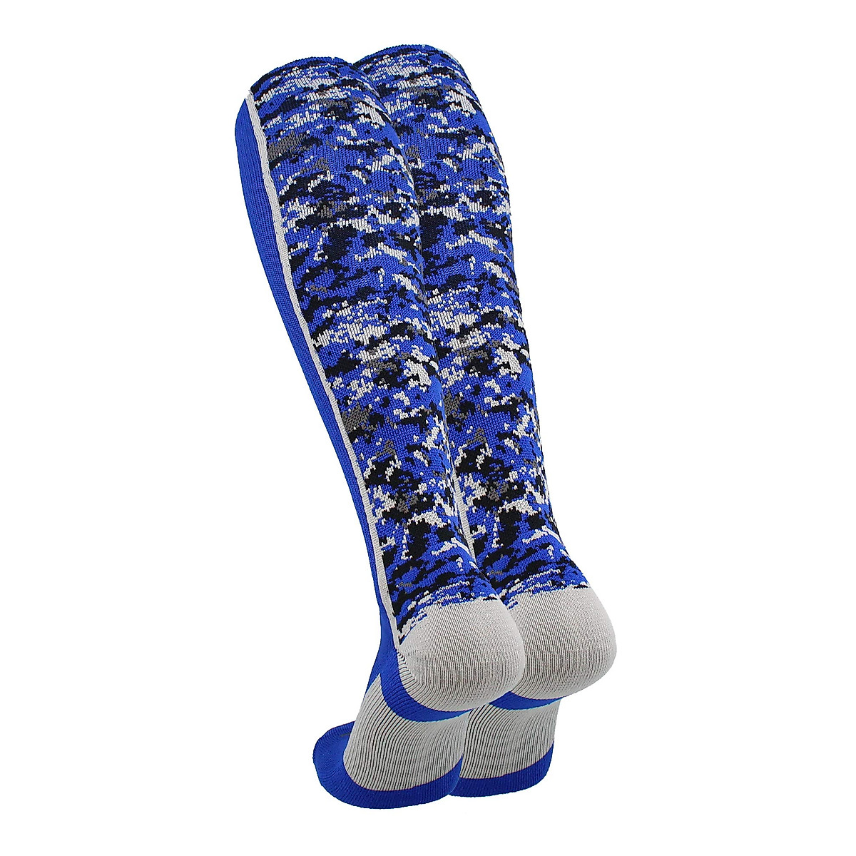 TCK Digital Camo OTC Socks (Royal, Large)