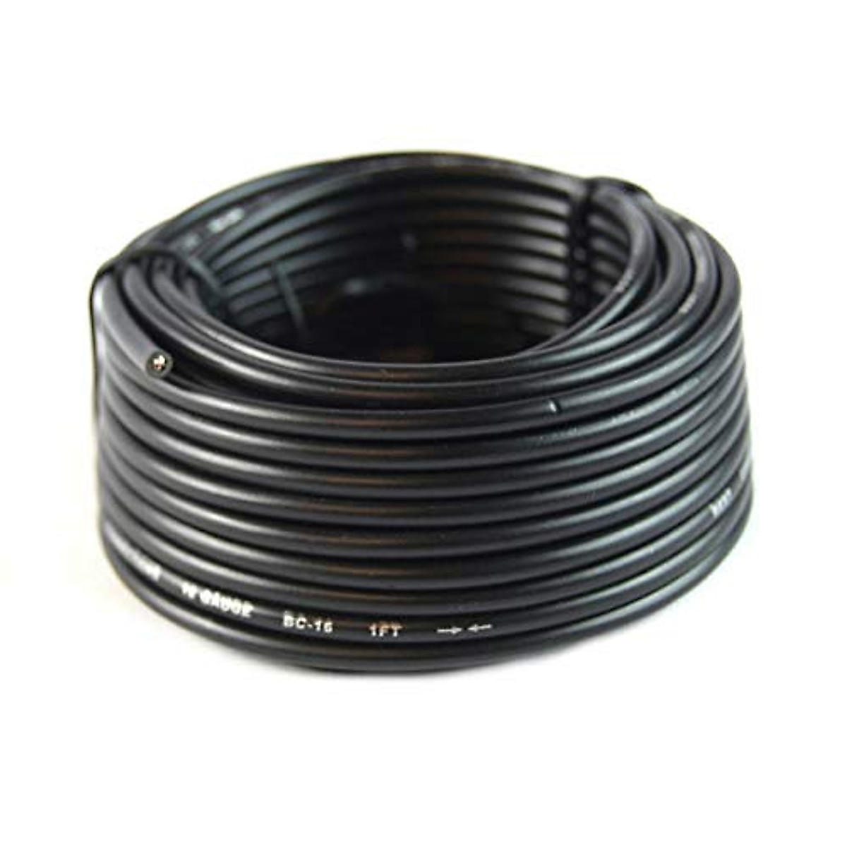 14 Gauge Primary Stranded Wire - 50 feet of Each Red & Black Single Conductor Remote Power Ground Hook-up Wire