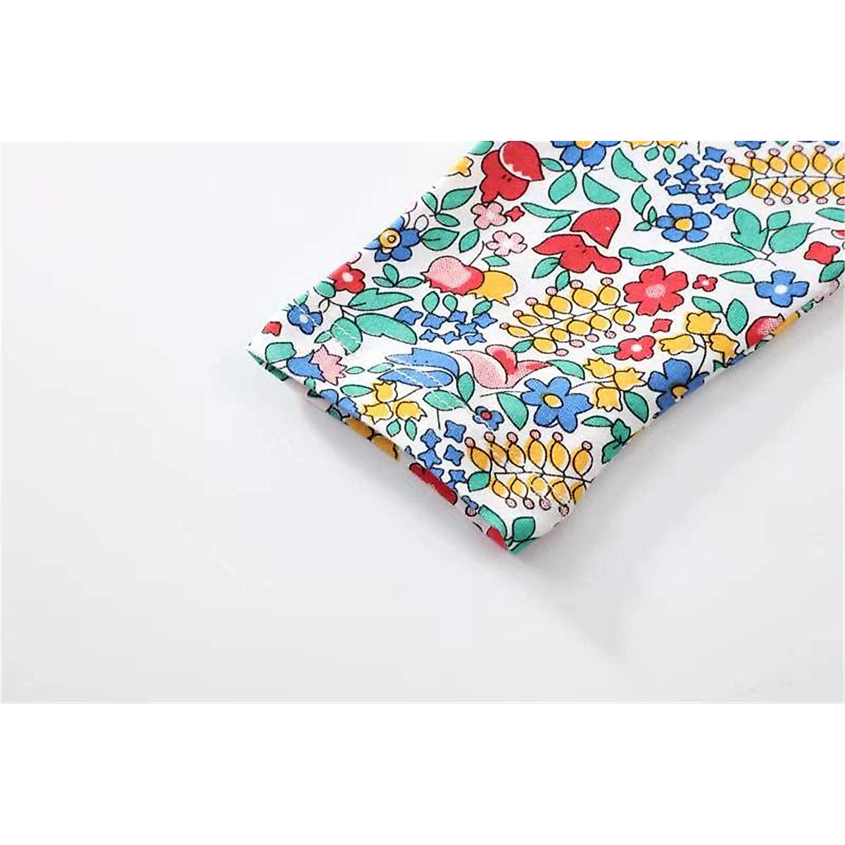 Toddler Baby Girls Clothing Set Cute Print Long Sleeve T Shirt and Pants 2pcs Outfits Set