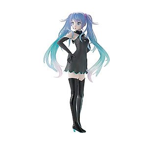 Sega Project Diva Arcade Future Tone Hatsune Miku Super Premium Action Figure Ghost, 8.2"