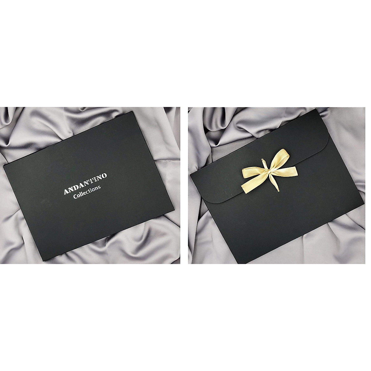 ANDANTINO 100% Pure Mulberry Silk Scarf 43" Large Square Lightweight Headscarf& Shawl–Women Hair Wraps-With Gift Packed (Jade Green-Birds)