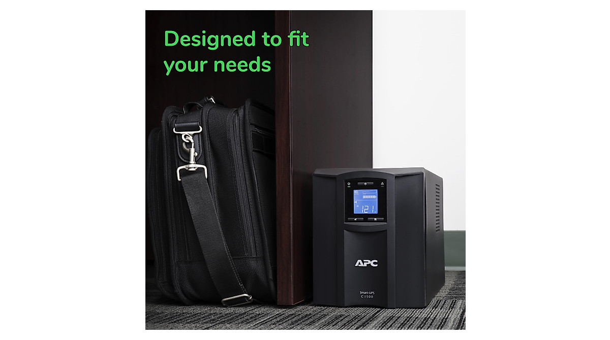 APC 1500VA Smart UPS with SmartConnect, SMC1500C Sinewave UPS Battery ...