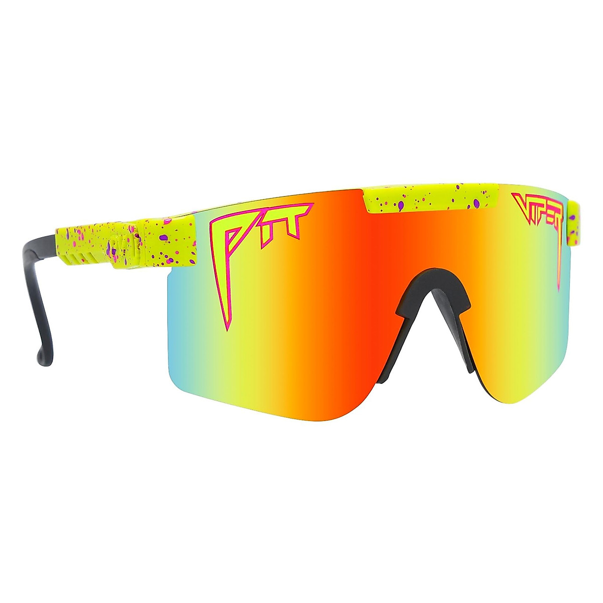 Pit Viper The Original Sunglasses Narrow Fit (The 1993 with Polarized Rainbow Lens)