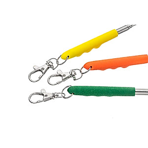 SE Assorted Color Mini Telescopic Keychain Back Scratchers (6 PC.) - EBS2744-24-6