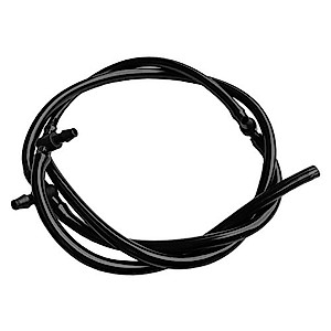 ZILIM 100ft 1/4inch(7 x 4mm) Blank Distribution Tubing Drip Irrigation Hose Garden Watering Tube Line(100’)