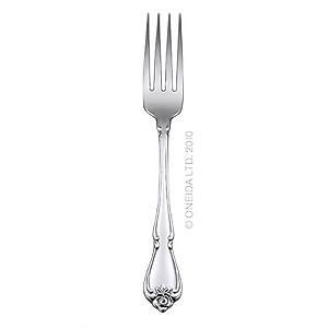 Oneida True Rose Dinner Forks, silver set of 4