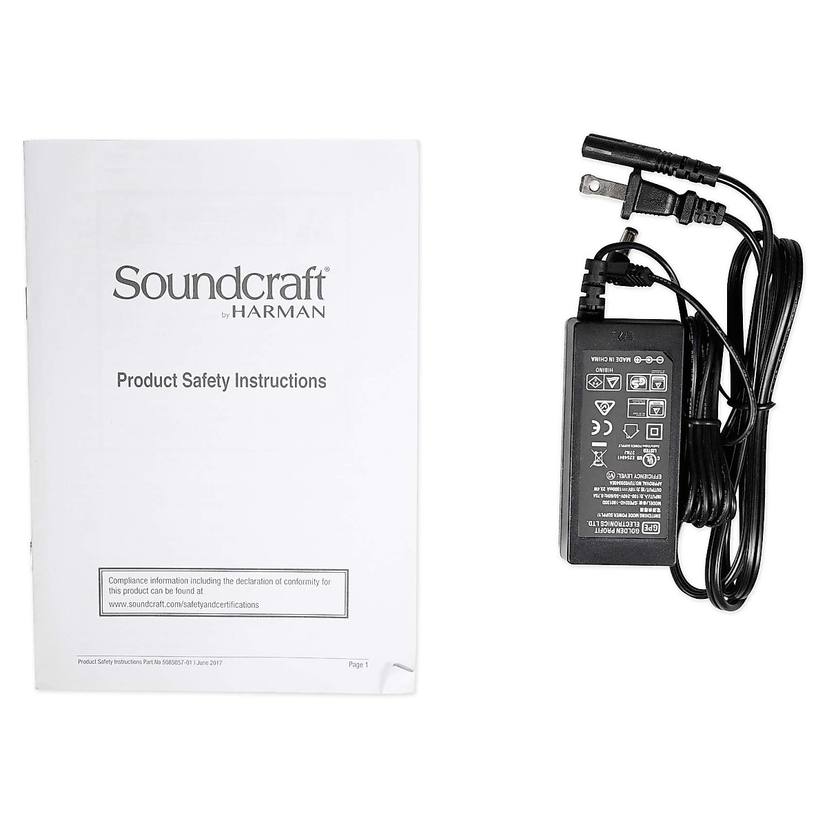Soundcraft Notepad-12FX 12-Channel Mixer w/ 4x4 USB Interface with Lexicon Effects Bundle with Samson SR850 Professional Semi-open Studio Reference Monitoring Headphones