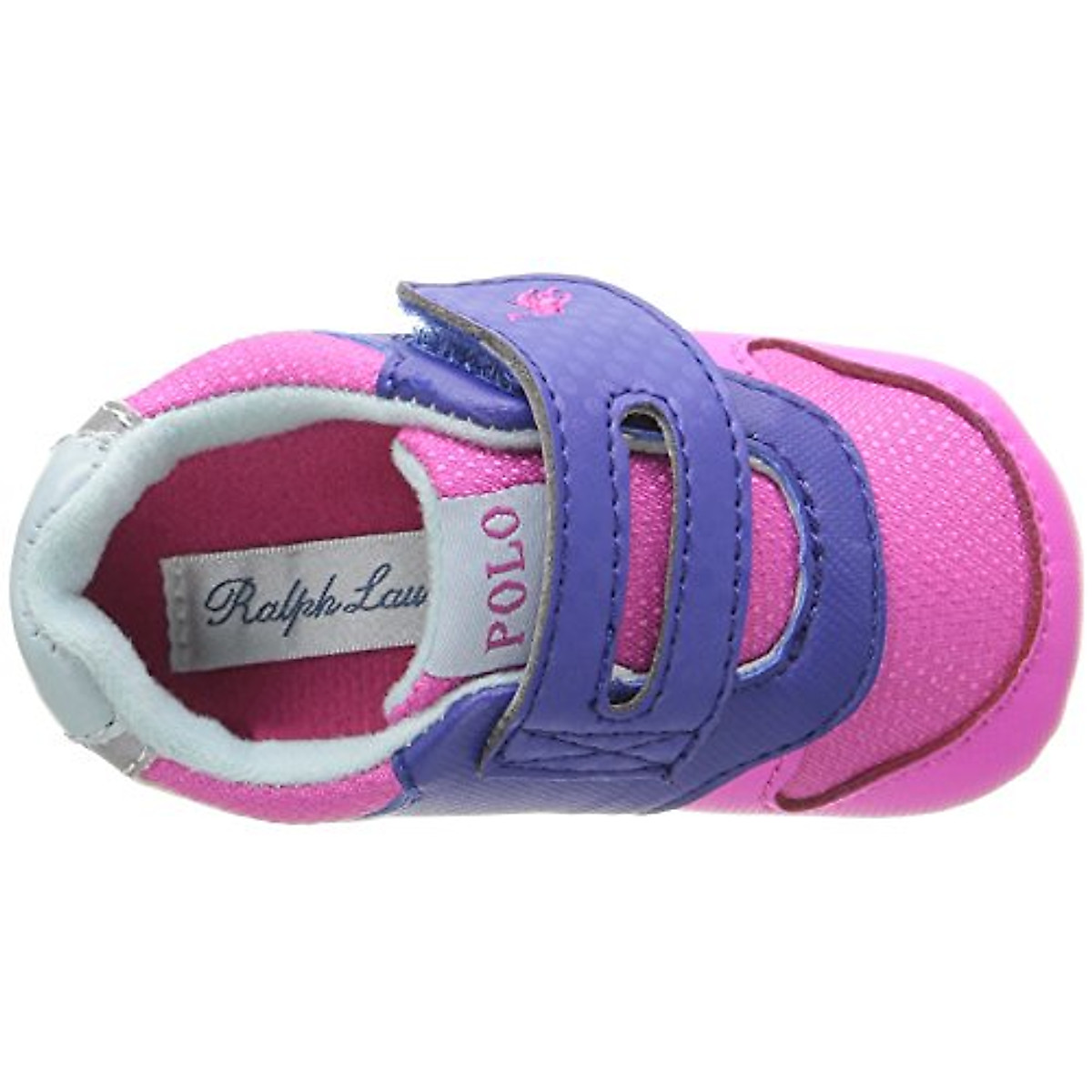 Ralph Lauren Layette Propell Sneaker (Infant/Toddler), Fuchsia, 0 M US Infant
