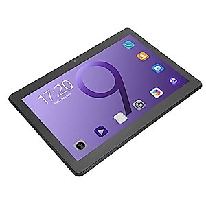 RTLR Calling Tablet, 2.4 5G Dual Band WiFi Dual Camera 10.1in Tablet 100‑240V 4GB 64GB for Play (US Plug)