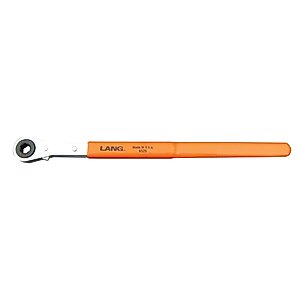 Lang Tools 6525 XL Ratcheting Side Terminal Battery Wrench, 5/16"