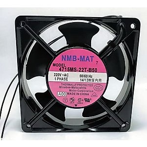 4715MS-22T-B50 Fan 220VAC 14/13W 12CM 2-Wire Fan