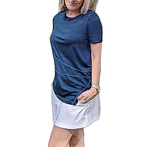 Plus Size Workout Tops for Women Moisture Wicking Yoga Shirts Athletic Active Hiking Running Tshirt Exercise Tunic