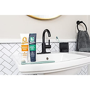 Dr. Squatch Teeth Whitening Toothpaste Kit - Day and Night Flouride Free Natural Toothpaste (1 Citrus Mint + 1 Sooth Spearmint Tooth Paste) 4.7 oz Tubes