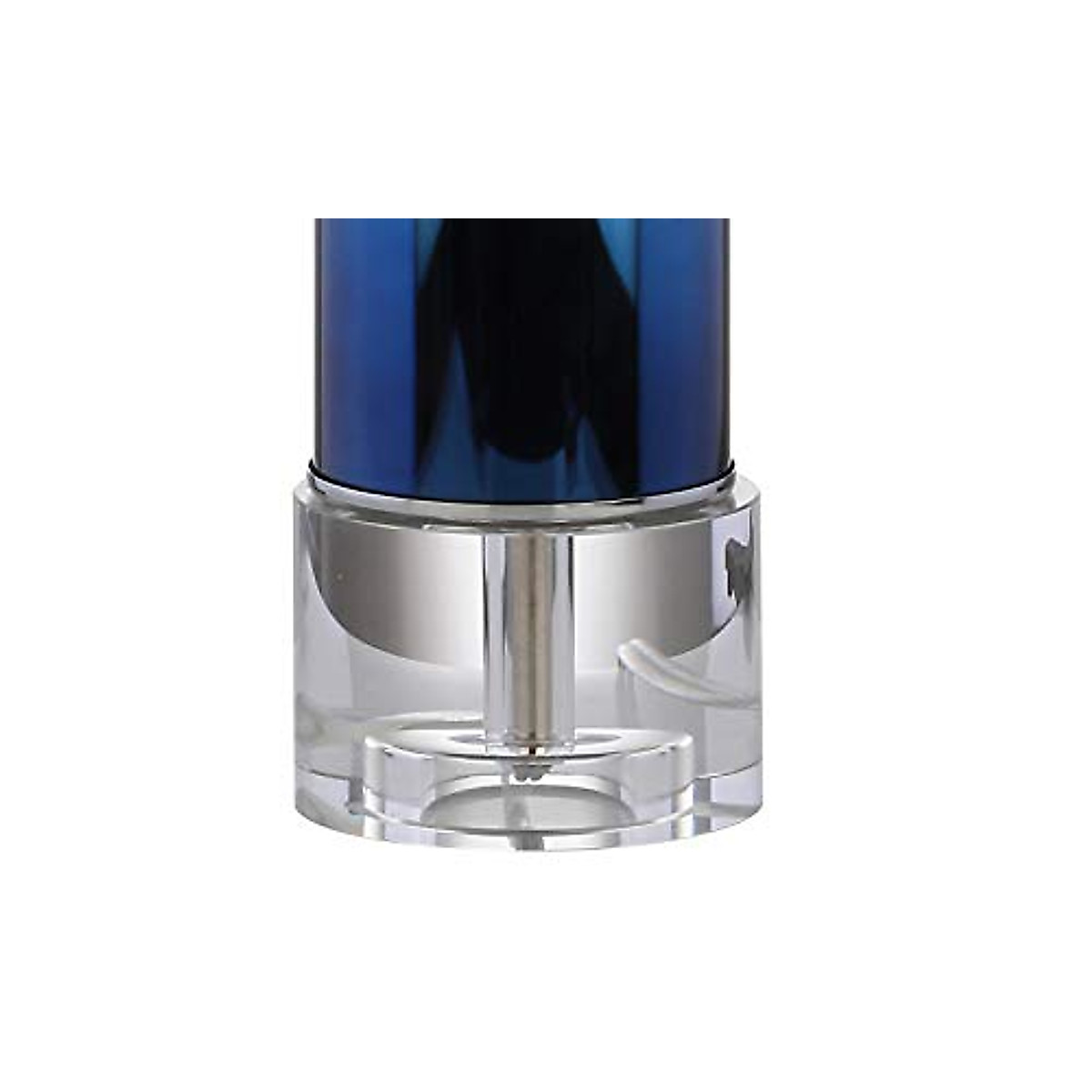 JONATHAN Y JYL1069A Edward 27" Glass/Crystal LED Table Lamp Contemporary Transitional Bedside Desk Nightstand Lamp for Bedroom Living Room Office College Bookcase LED Bulb Included, Blue