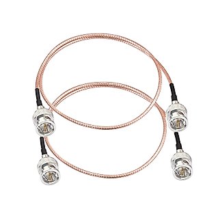 Superbat 3G SDI Cable BNC Cable 75 ohm 50cm for Cameras Monitor Vedio Recorder BMCC Video Equipment Supports HD-SDI 3G-SDI 4K 8K SDI Video Cable 2Pcs