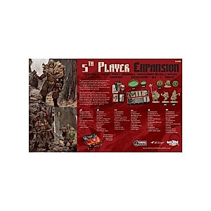 CMON Blood Rage 5th Player Board Game Expansion | Strategy Game | Viking Battle Game | Tabletop Miniatures Game for Adults and Teens | Ages 14+ | 2-4 Players | Average Playtime 60-90 Minutes | Made