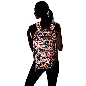 Vera Bradley Women's Lighten Up Journey Backpack, Indiana Blossoms