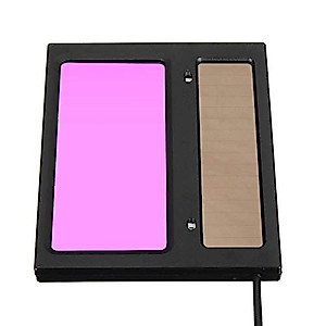 Solar Auto Darkening Welding Lens Panel Welding Helmet Replacement Lens Welder Tool Kit for Electric Welding 110 X 90 X 10 mm